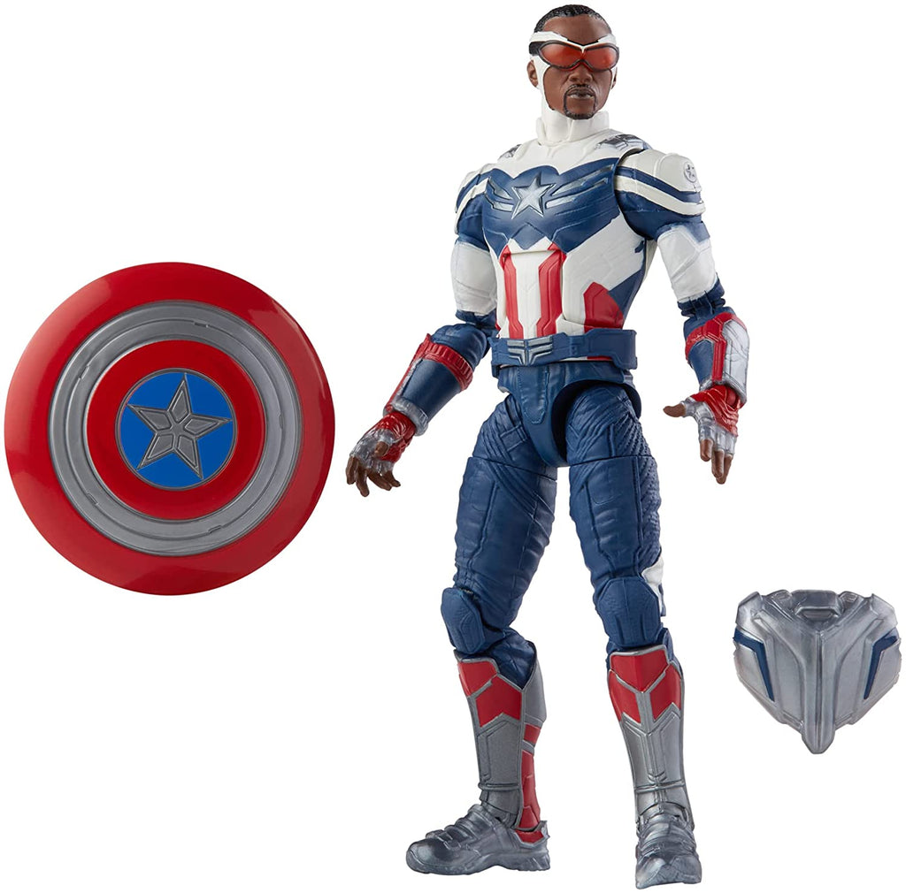 Marvel Legends Captain America (Black Falcon) 6-inch Figure – Empire ...